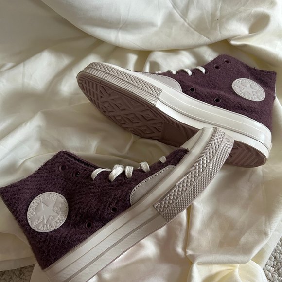 Converse | Shoes | Converse Chuck Taylor Sherpa Platforms | Poshmark